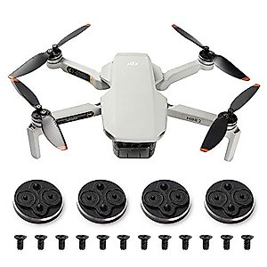 4PCS Mini 2 Motor Cover Cap Protector for DJI Mini 2/Mini SE Accessories Waterproof Dustproof Aluminium Motor Cap (mini 2 Black)
