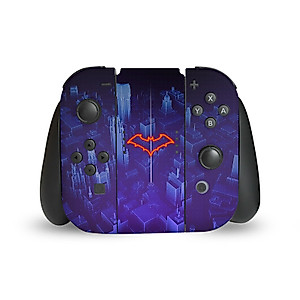 Head Case Designs Officially Licensed Gotham Knights Red Hood Character Art Vinyl Sticker Gaming Skin Decal Cover Compatible With Nintendo Switch Console & Dock & Joy-Con Controller Bundle