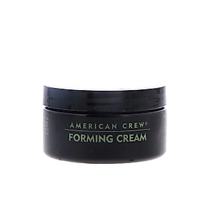 Men's Hair Forming Cream by American Crew, Like Hair Gel with Medium Hold with Medium Shine, 3 Oz (Pack of 2)