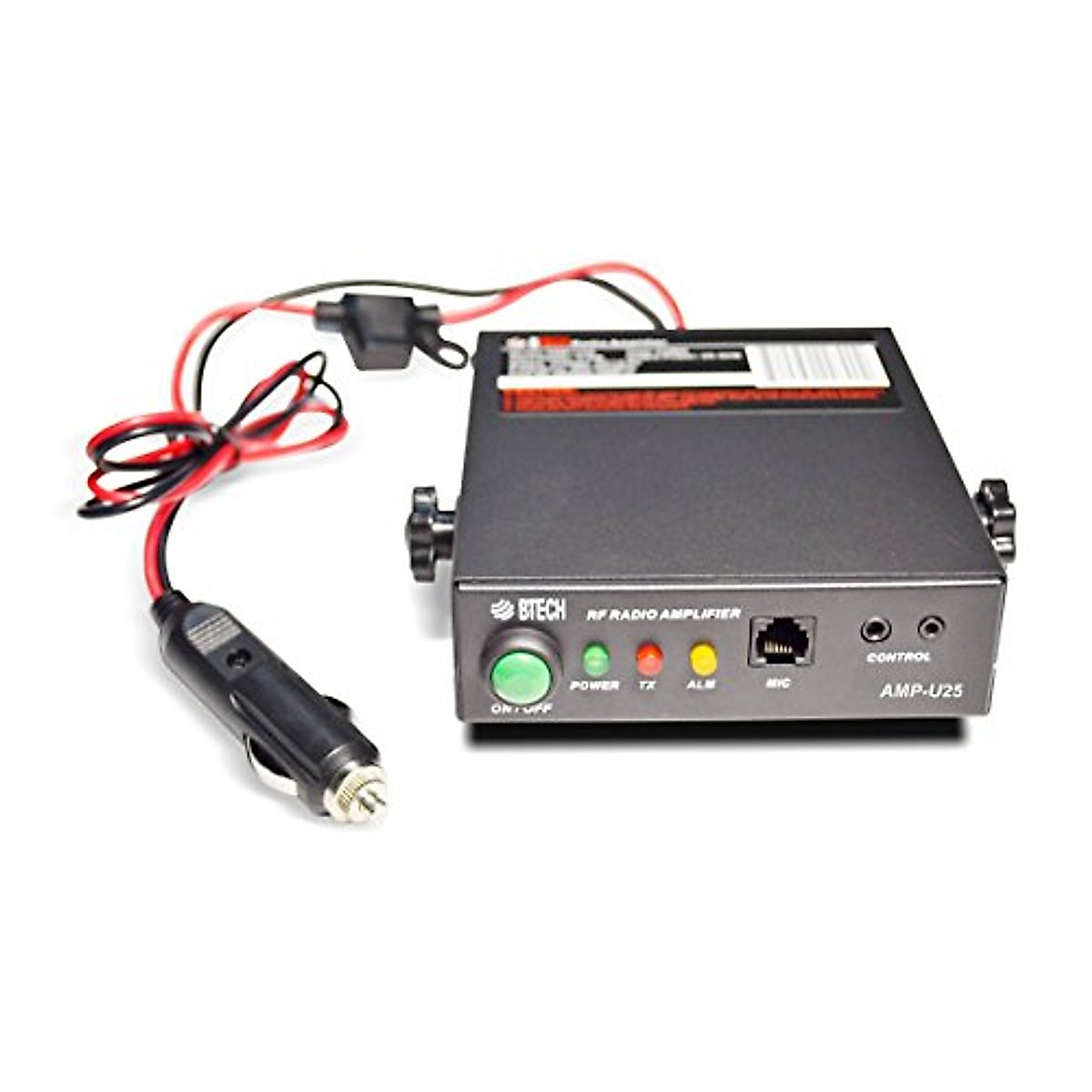 BTECH AMP-U25 Amplifier for UHF (400-480MHz), 20-40W Output (2-6W Input), Analog and Digital Modes, Compatible with All Handheld Radios: BTECH, BaoFeng, Kenwood, Yaesu, ICOM, Motorola