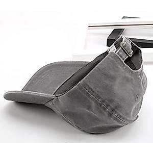 Wahsed-Cotton Baseball-Hats Toddler Baby-Boys-Girls - Sun Protection Infant Child Hats Fit for 2-8Years (Grey + Pink 2Pieces, 52cm Fit for 2-8 Years)