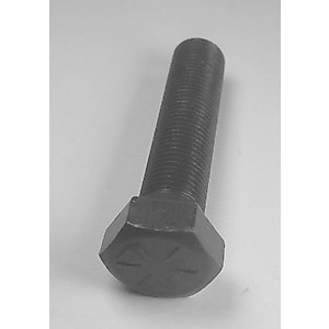 Serval Products 1/2-20 X 1-1/2 Left Hand (Reverse) Thread Bolt Full Threaded Grade 8 (PKG of 2)