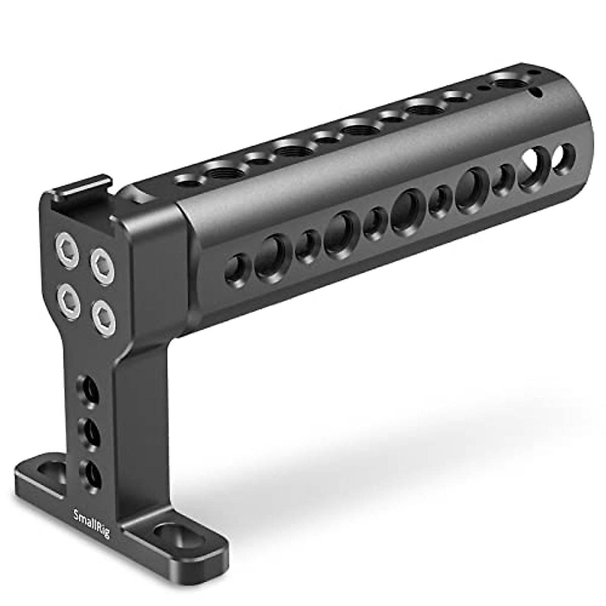 SmallRig Camera Top Handle Cheese Handle Grip with Built-in Shoe Mount for Camera Rig, Camera Cage 1638B