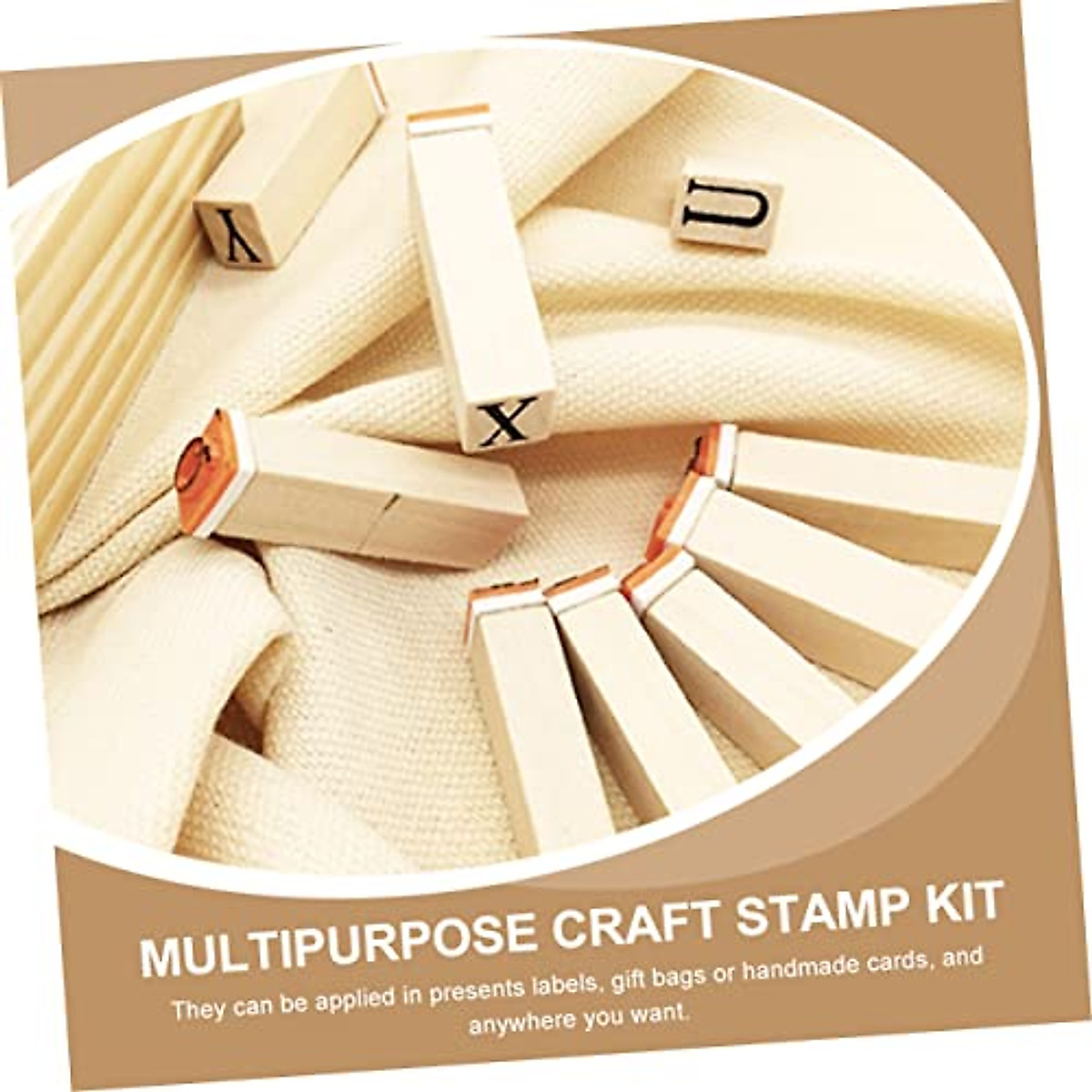 Letter Flash Cards 1 Set English Alphabet Stamp Monogram Alphabet Stamps DIY Scrapbook DIY Album Planner Hand Account Stamp Wooden Stamps Multipurpose Craft Stamp Kit 3D