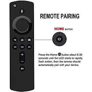 L5B83H Voice Remote Replacement Remote Controller Compatible with Amazon Fire TV Stick 4K, Fire TV Stick (2nd Gen), Fire TV Cube (2nd Gen)