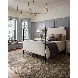Loloi Magnolia Home by Joanna Gaines x Mona Bark/Natural 7'-6" x 10' Area Rug
