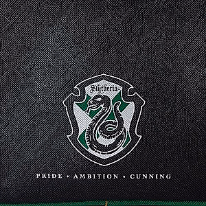 Loungefly Harry Potter: Slytherin Mini-Backpack with Wand Handle, Amazon Exclusive