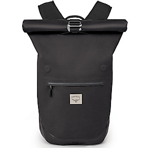 Osprey Arcane Roll Top 18L Waterproof Laptop Backpack, Stonewash Black