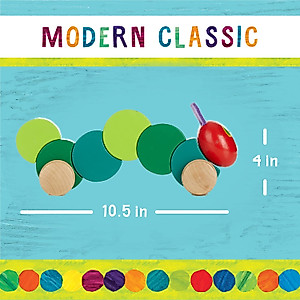 World of Eric Carle, The Very Hungry Caterpillar Wood Pull Toy