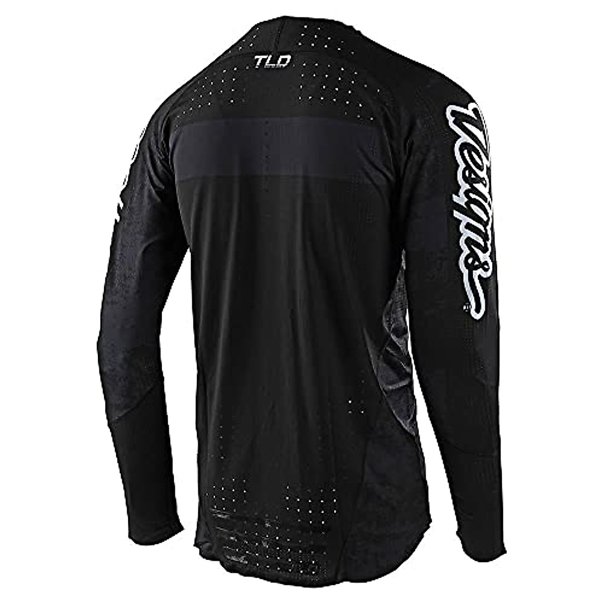 Troy Lee Designs SE Ultra Mens Jersey for Racing Motocross Dirt Bike, 4 Wheeler or ATV. Racing Day Performance. Adult, Unisex - Black/Charcoal, 2X