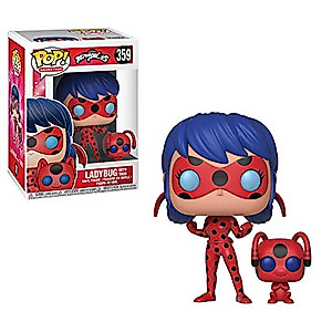 Funko POP! and Buddy: Miraculous Ladybug with Tikki Collectible Figure, Multicolor