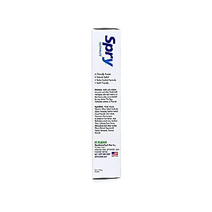 Spry Xylitol Toothpaste, Fluoride-Free, Natural Spearmint, Anti-Plaque and Tartar Control, 5 oz (2 Pack)
