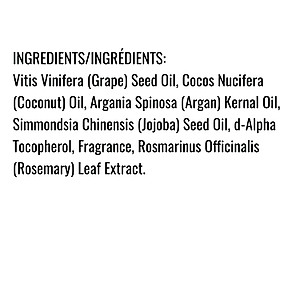 Rocky Mountain Barber Company Men's Bamboo Beard Oil with Grapeseed Oil, Coconut Oil, Argan Oil and Bamboo Scent