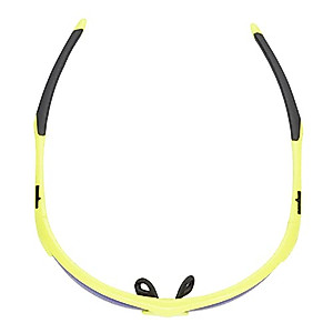Ironman 1802 Blade Sport Sunglasses for Men, Neon Yellow, 75mm