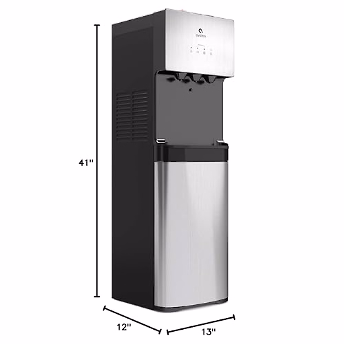 Avalon A3F Bottom Loading Water Cooler Dispenser with BioGuard-3 Temperature Settings-UL-Filtered