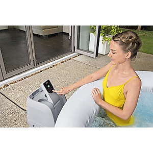 Coleman SaluSpa Tahiti Inflatable Hot Tub Spa, 2-4 Person AirJet Spa