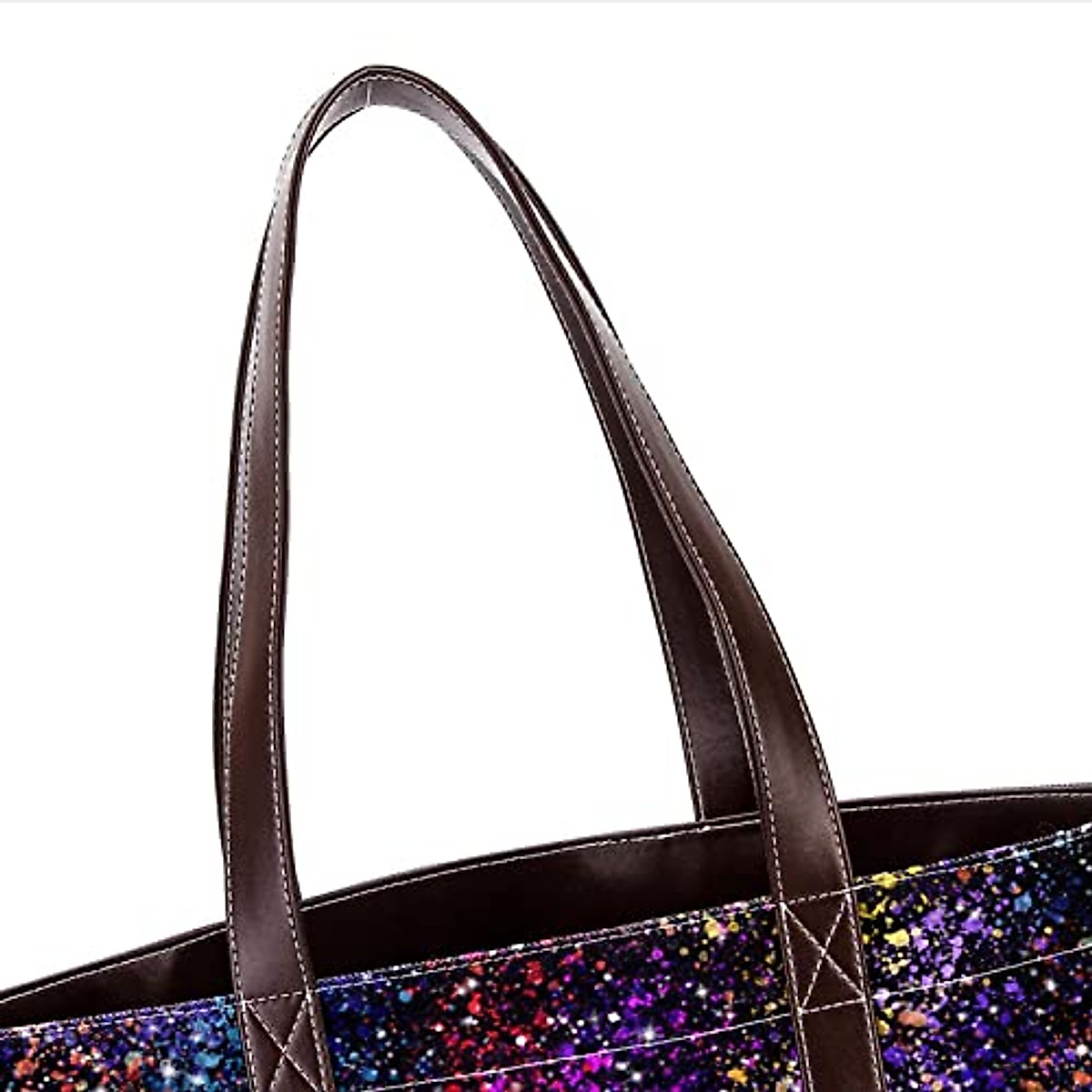 Purses for Women, Tote Bag, Tote Bag for Women, Small Tote Bag, abstract colorful galactic universe galaxy pattern