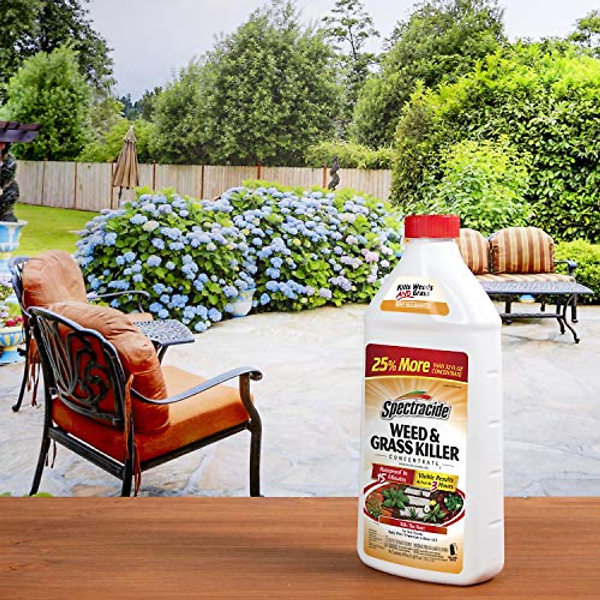 Spectracide Weed And Grass Killer Concentrate 40 Ounces, Use On Patios, Walkways And Driveways