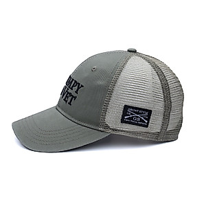 Grunt Style Grumpy Old Vet Hat (Green, One Size)