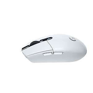 Logitech G305 Lightspeed Wireless Gaming Mouse, White (Renewed)