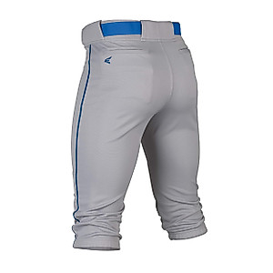 Easton | RIVAL+ Knicker Piped Baseball Pant | Grey/Royal | Adult | Large