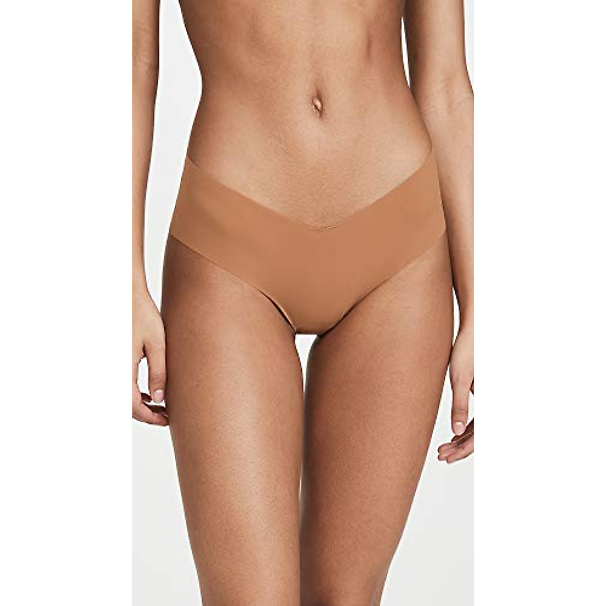 commando Women's Classic Girl Shorts, Caramel, Tan, L-XL