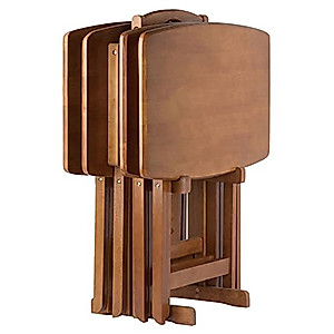 Winsome Wood Dylan Snack Table Teak