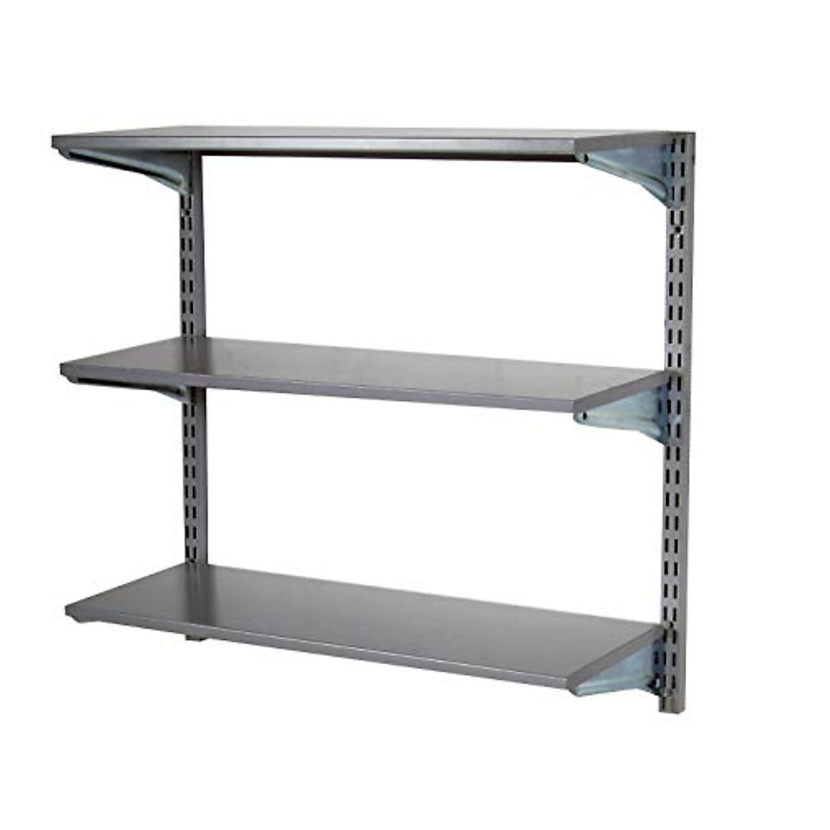 Triton Storability Products 1794 Wall Mount Shelving Unit with 3 Steel Shelves