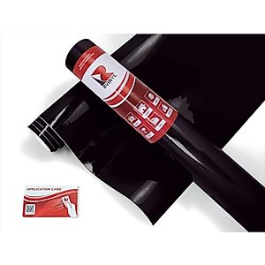 3M 2080 G12 Gloss Black (5ft x 1ft W/Application Card) Vinyl Wrap Film Sheet with Air-Release for Cars, Trucks & More (5sq ft Roll)