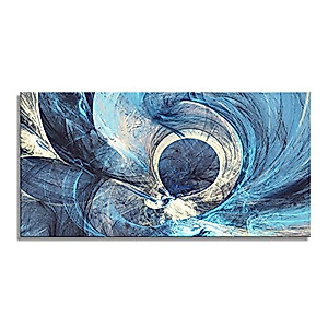 YYYYHPP YP1262 Abstract Wall Art Modern Minimalist Abstract Canvas Painting Blue Canvas Wall Art Print Painting for Wall Decor Home Decor