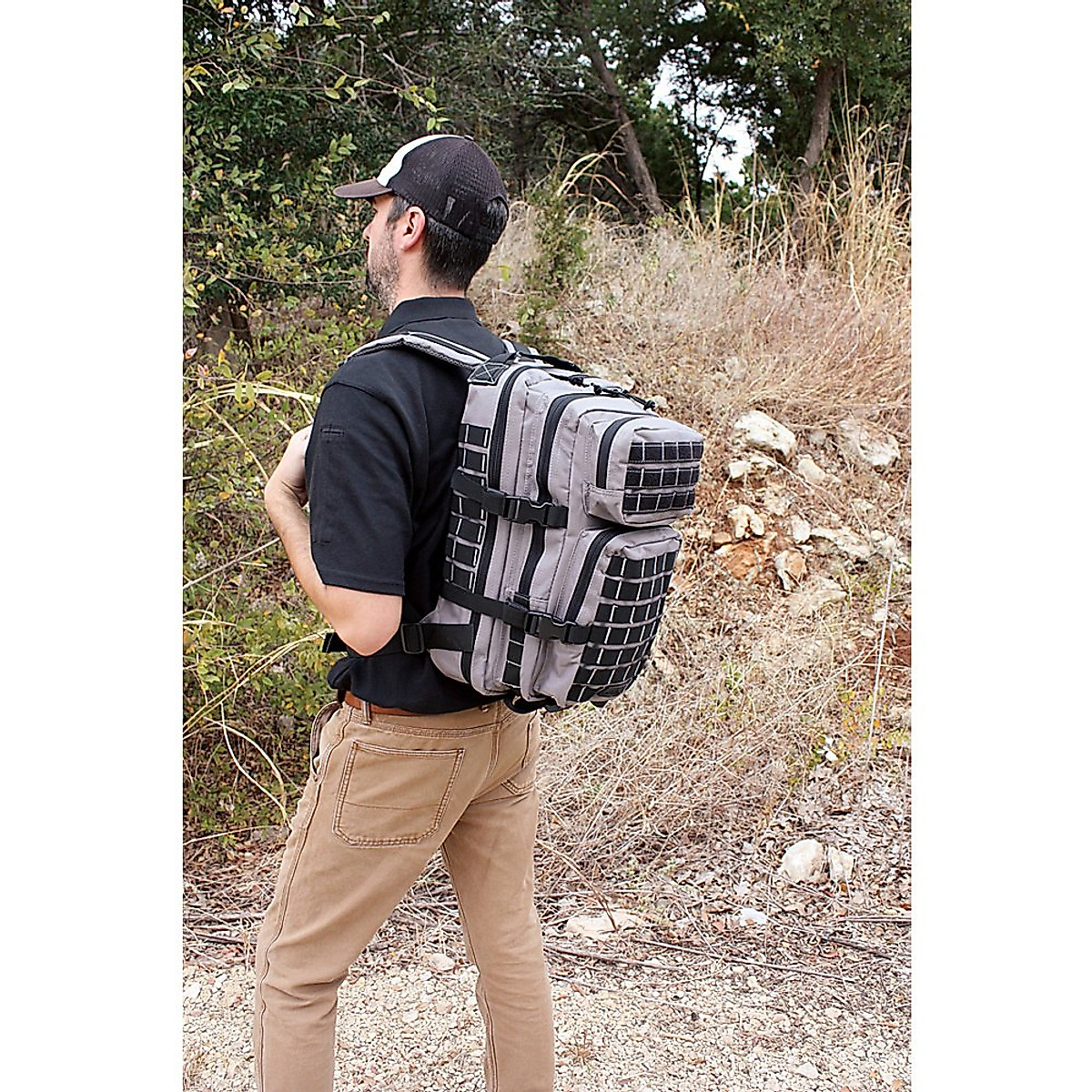 Red Rock Outdoor Gear - Rebel Assault Pack, Coyote with Olive Drab Webbing