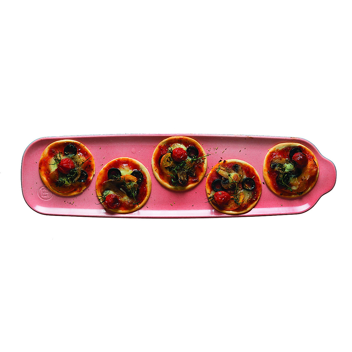 Emile Henry 16.5" x 4" Appetizer Platter | Clay