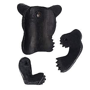 Claratut Bear Sculpture Garden Decor Tree Huggers - Bear Tree Peeker Garden Ornament Outdoor Decor Yard Art