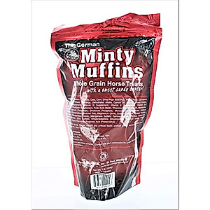 Equus Magnificusinc 011-10020013 Mint The German Minty Muffins All Natural Horse Treat, 1 Lb (Packaging May Vary)