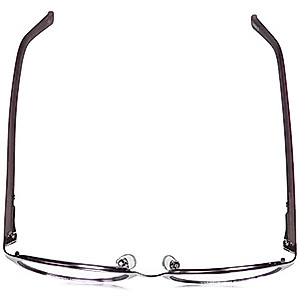 Foster Grant womens Charlsie Multifocus Glasses Reading Glasses, Satin Purple/Transparent, 52 mm US