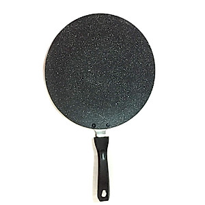 GD Roti Pan Nonstick Concave Roti Tawa Griddle Non-Stick Chapati Tawa Roti Tawa Paratha Tawa Naan Roti Chapati Tawa Concave Aluminum Chapati Tawa Thickness 4 MM (275 MM)