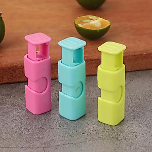 amusediy 2025 New Chip Clips, Bag Clips for Food Storage, Squeeze Clips for Chips, Reusable Grocery Bag Clips for Chips and Other Food Bags (20Pcs)