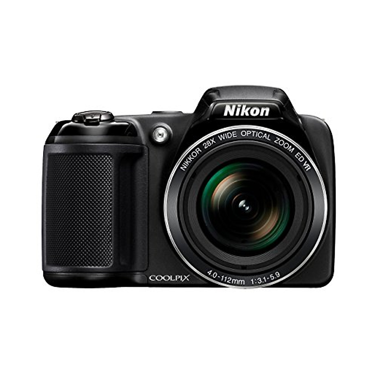 Nikon Coolpix L340 20.2 MP Digital Camera with 28x Optical Zoom and 3.0-Inch LCD (Black) (Renewed)