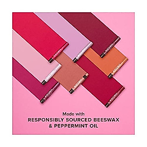 Burt's Bees Lip Balm Easter Basket Stuffers, Moisturizing Lip Shimmer Spring Gift for Women, for All Day Hydration, with Vitamin E & Coconut Oil, 100% Natural, Caramel, 0.09 Ounce (4 Pack)