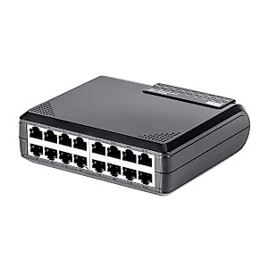 Monoprice 16 Port Desktop Fast Ethernet Switch