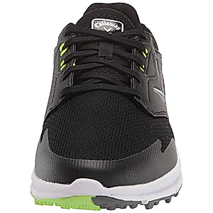 Callaway mens Solana Sl Golf Shoe, Black/Lime, 10.5 US