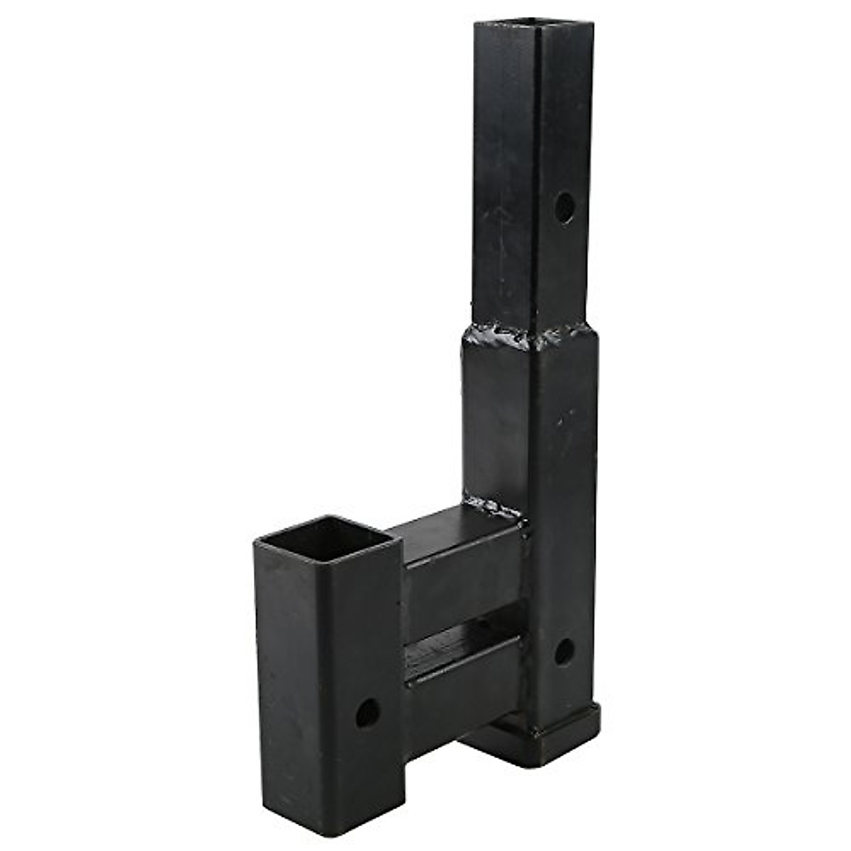 4000 LB Dual 2" Trailer Hitch Receiver Rise-Drop Adapter Extender Extension Tow