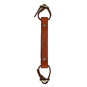 TOURBON Leather Bike Handle Strap Bicycle Frame Carrying Lifter