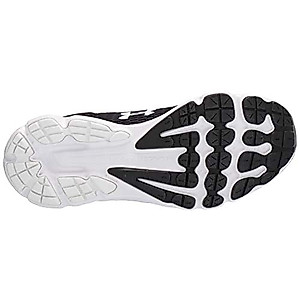 Under Armour Women's Charged Intake 3 Athletic Shoe, black//white, 11 M US