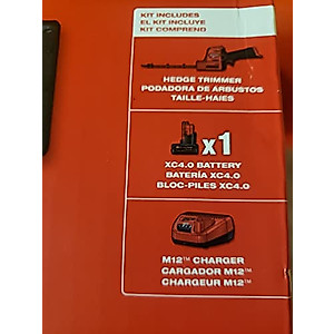 Milwaukee 8 Hedge Trimmer kit CHROME 2533-21 12v hedge trimmer