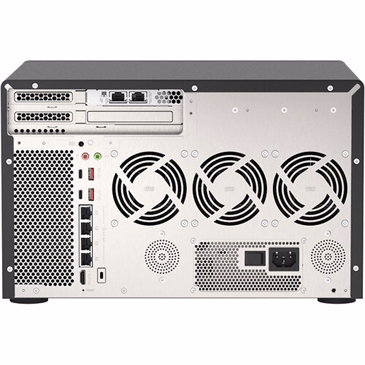 QNAP TVS-h1288X-W1250-16G High-speed media NAS with Intel® Xeon® W-1250 CPU and Two 10GbE Ports