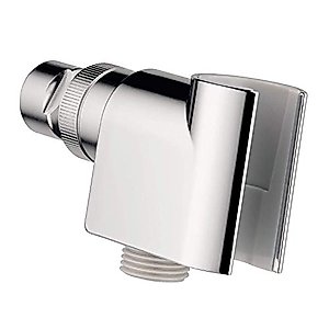hansgrohe Robust Construction Handheld Shower Head HolderModern in Chrome, 04580000