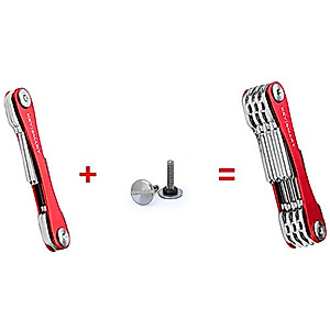 KeySmart Accessory Pack - Expansion Pack-14 Keys, Quick Disconnect and Bottle Opener
