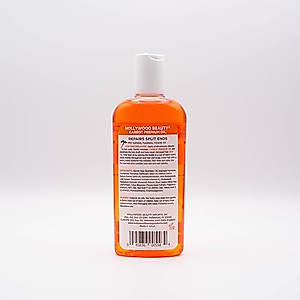 Hollywood Beauty Carrot Hair Oil, 8oz Bottle, Hair, Scalp, Skin, Nail, & Massage Oil, Helps Repair Damaged Hair & Skin, Can be Used as a Hot Oil Treatment