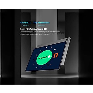 Tablet Computer, TeclastT40 Plus 10.4 Inch Android 11 Tablet 2000×1200 IPS 8GB RAM 128GB ROM Dual 4G Network and Ac Dual-Band WiFi Bluetooth 5.0 (Tablet with Bluetooth Keyboard)